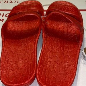 Pali Hawaii | Shoes | Red Pali Hawaii Sandals | Poshmark